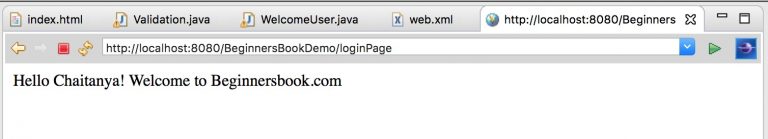 RequestDispatcher methods with examples in Servlet