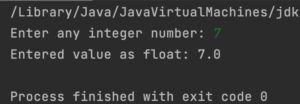 Java Integer floatValue() Method With Examples