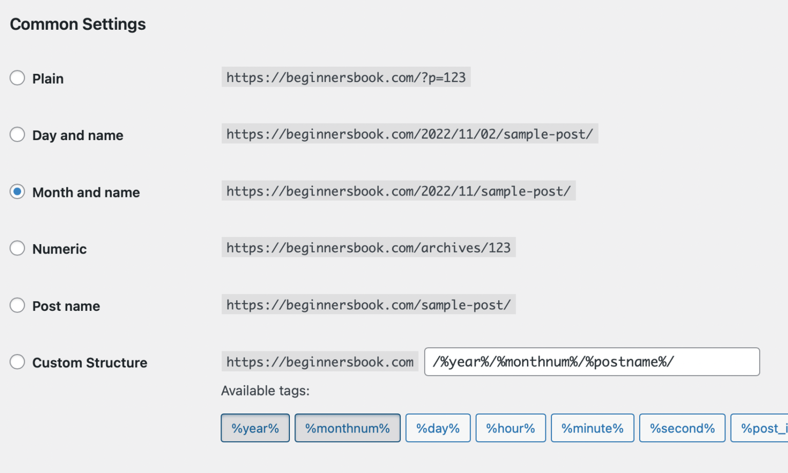 The Best Permalink Structure for WordPress SEO